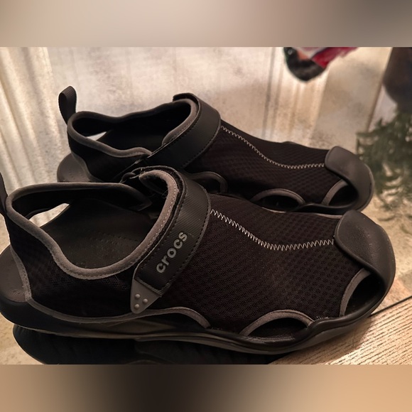 CROCS | Shoes | Crocs Mens Swiftwater Mesh Deck Sandals 4 | Poshmark